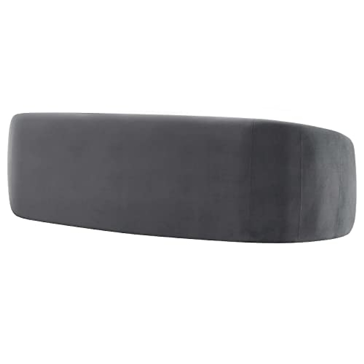 Modway Contessa Performance Velvet Sofa, Grey