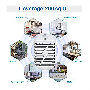 Winpest Electric Indoor Bug Zapper for Home Mosquito Killer Indoor Bug Lights Zappers Electric Bug Zapper Outdoor Mouse Zapper Indoor Bug Trap (2 Packs)