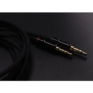 KK Cable NK-A Compatible Upgrade Audio Cable Replacement for Earphone Cable T1 II, T5 Headphone. 4.4mm Plug, Audio Upgrade Cable. NK-A (1.5M(4.9FT))
