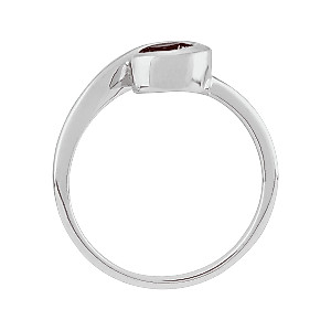 Silpada 'Another Trip Around the Sun' Natural Garnet Ring in Sterling Silver, Size 7, Size 7