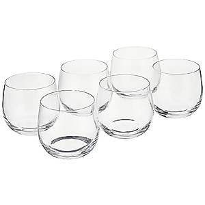 Schott Zwiesel Tritan Crystal Glass Banquet Barware Collection Old Fashioned/Whiskey Cocktail Glass, 13.5 Ounce, Set of 6