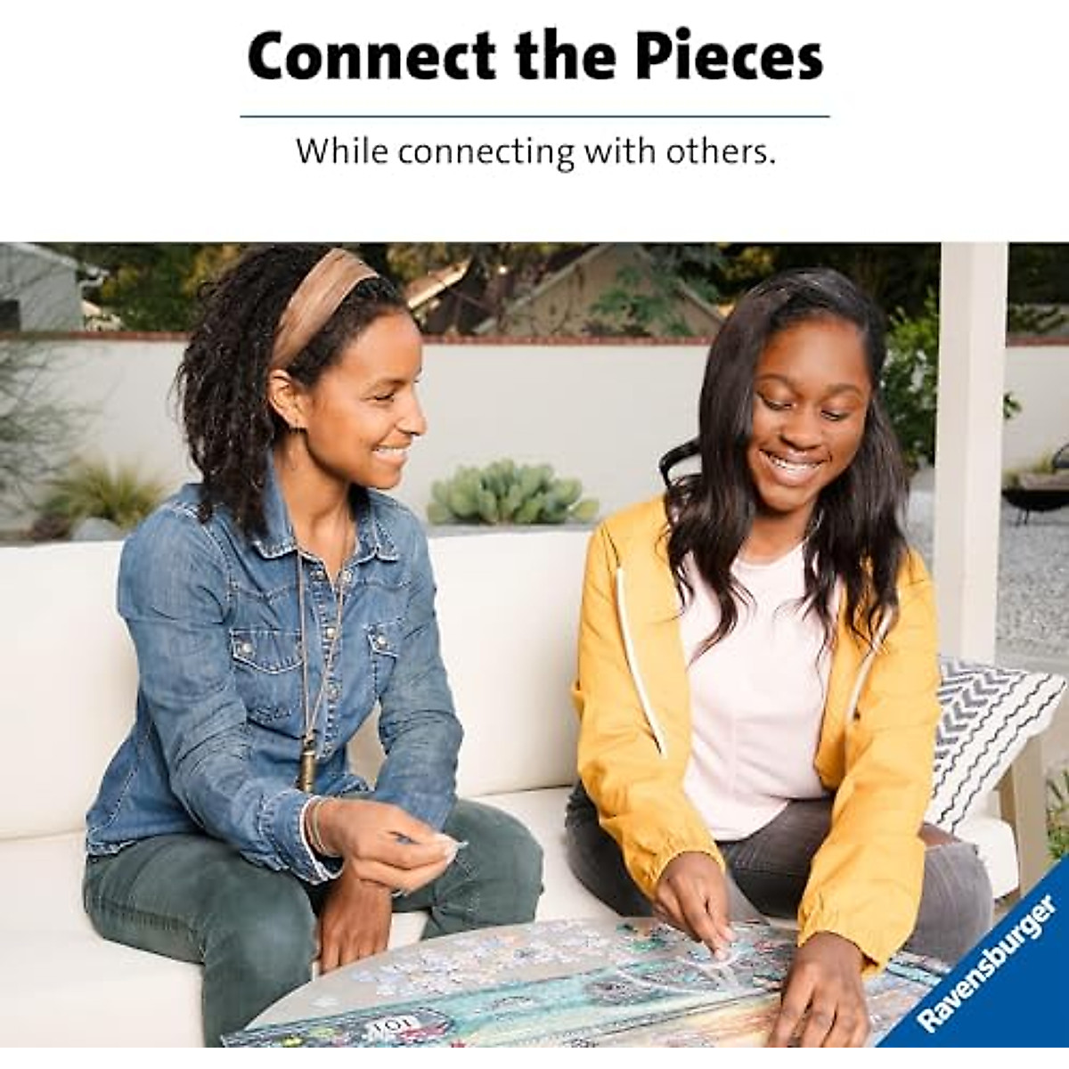 Ravensburger Railway Station Jigsaw Puzzle - Unique 60-Piece Puzzle for Kids, Anti-Glare Surface | FSC-Certified Materials | Great for Developing Skills & Creativity