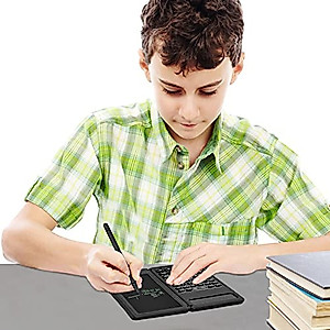 Calculator with Notepad, TRELC 10 Digits LCD Display Scientific Calculator, Multi-Function Portable Desktop Calculator for High School, Office Meeting and Home