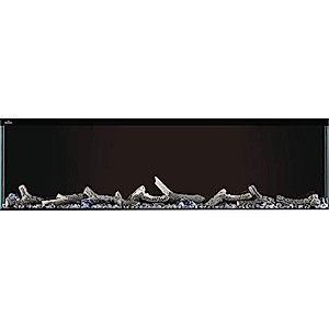 Napoleon Trivista Primus 60 inch Wall Mount Electric Fireplace - Black, NEFB60H-3SV