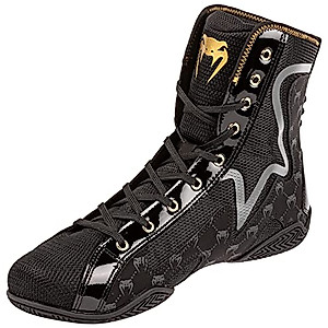 VENUM Elite Evo Monogram Boxing Shoes - Black