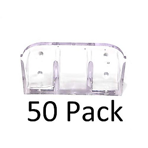 JSP Manufacturing Plastic Roof Ice Guard Jumbo Snow Guard Prevent Sliding Snow Ice Buildup Multipack Listing (50)