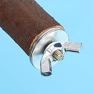 Bird Branches Perch, Natural Wooden Parrot Wood Fork Standing Perch Parrot Chewing Biting Toy Cage Accessories for Parrots, Parakeets Cockatiels, Conures, Macaws, Love Birds, Finches(#2)