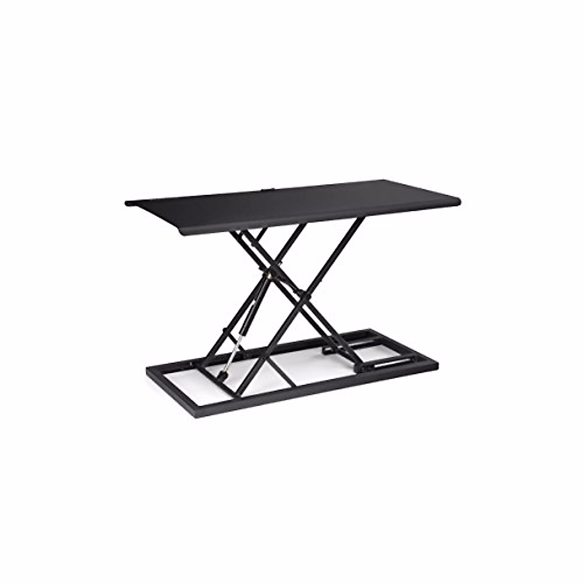 E3 Compact Stand Up Desk Converter (Black) by Uplift Desk