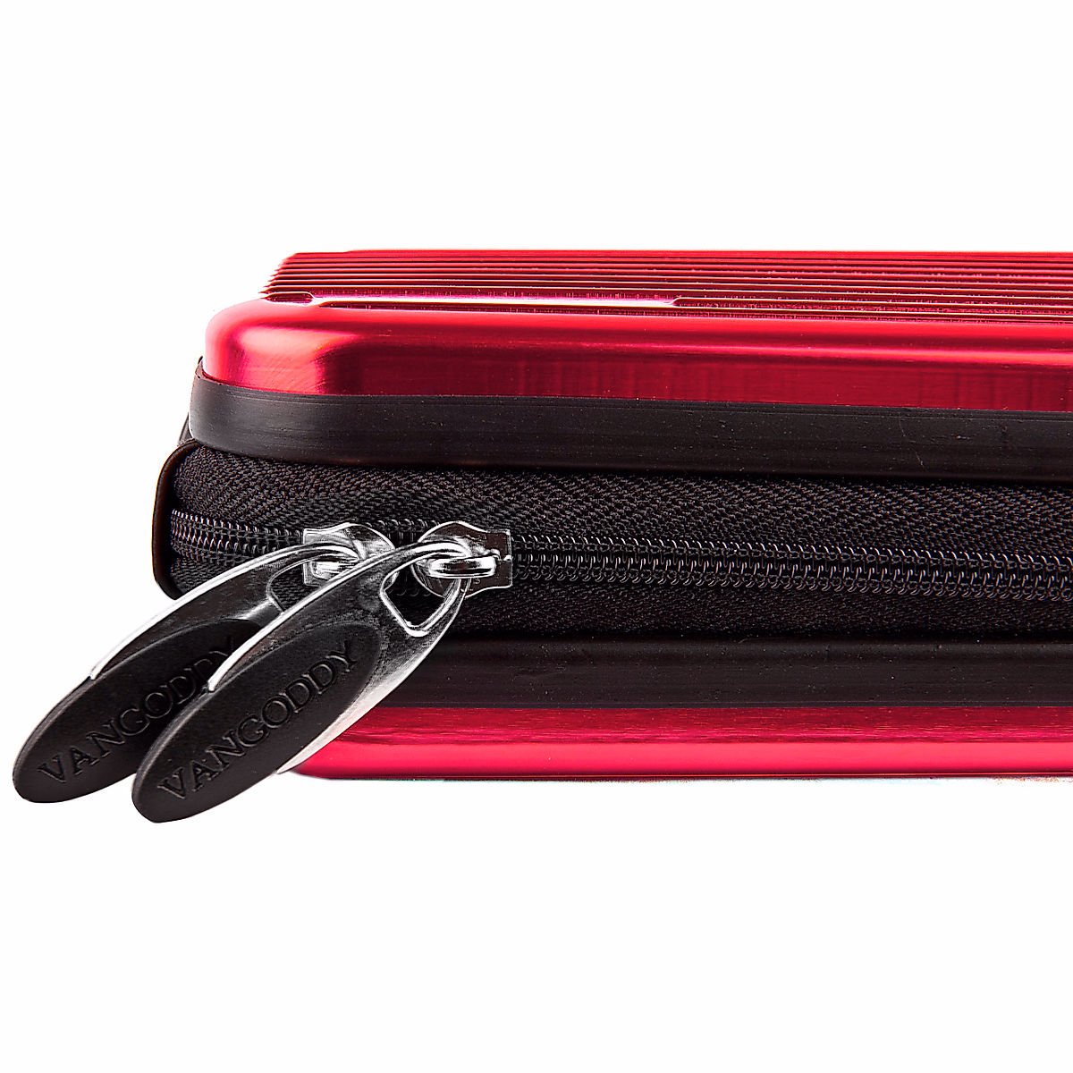 VanGoddy Pascal Metal Carrying Hard Case for Sony Cyber Shot DSC Model W560 W570 W610 W620 W650 W690 W710 W730 W800 Point and Shoot Digital Cameras (Pink)