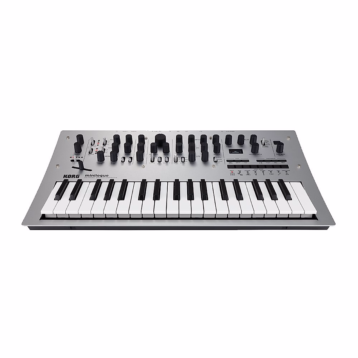 Korg Minilogue 4-Voice Polyphonic Analog Synth with Presets