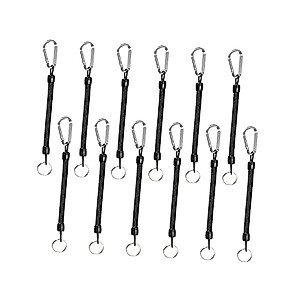 DOITOOL 24 pcs Lanyard for Phone for Cell Phone Fishing Lanyard Cellphone Lanyard Fishing Gear Tool Retractable Fishing Ropes Safety Boating Rope Security Gear Tools Key Rings Keychains