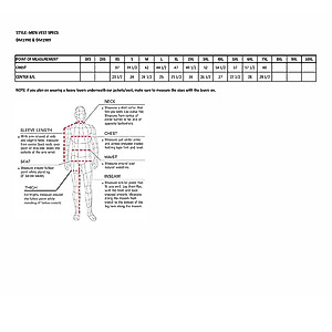 Milwaukee Leather DM1990 Men's Black 10 Pocket Side Lace Denim Vest - 4X-Large