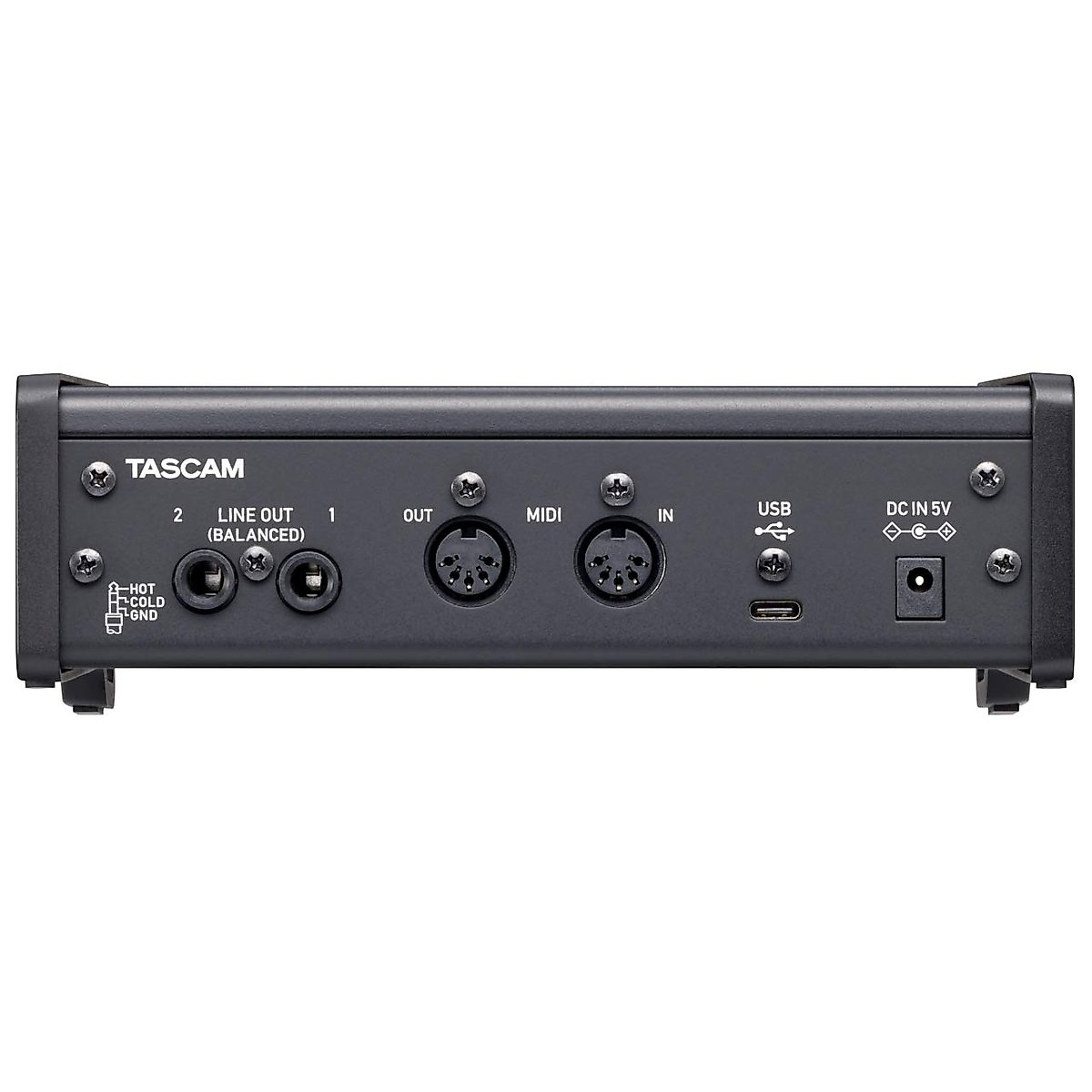 Tascam US-2x2HR 2 Mic 2IN/2OUT High Resolution Versatile USB Audio Interface for Recording, Streaming, Podcasting, Songwriting