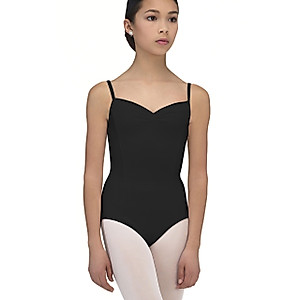 Wear Moi Ulena Leotard, Black, Medium, Cotton Elasthan (ULENMBLA)