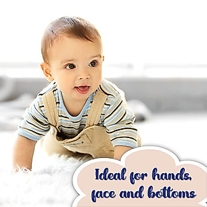 Baby Wipes, Baby Soft Shea Butter 8 Flip top packs (448 Wipes Total).