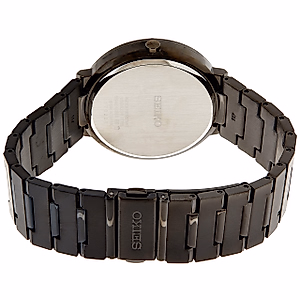 Seiko Mens Essential CONTEMP Black ION Finish