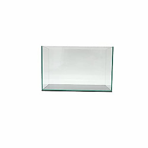 Lifegard Aquatics 10 Gallon Rimless Clear Glass Aquarium 5mm (20.07"x9.84"x12.60")