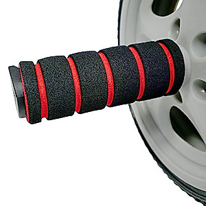 Sunny Health & Fitness Ab Roller Wheel for Abdominal Exercise Core Trainer Wheel Roller - NO. 003, Black