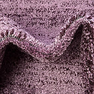 Unique Loom Del Mar Collection Area Rug - Sarah (3' 3" x 5' 3" Rectangle, Violet/ Purple)