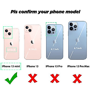 uCOLOR Case Compatible with iPhone 13 Mini 5.4" 2021 Tortoise Shell Pattern Stylish Matt Hybrid Ultra Slim Soft TPU Protective Case (Tortoise Shell)
