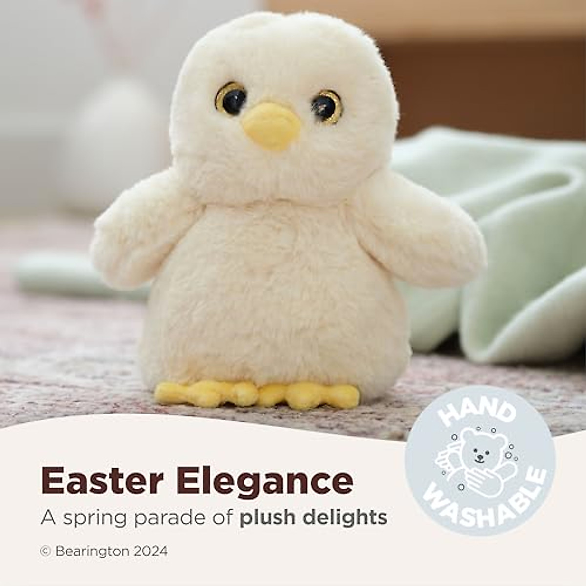 Bearington Lil’ Peep The Yellow Small Plush Chick Stuffed Animal, Adorable, Soft and Cuddly, Great Gift for Kids of All Ages, Birthdays, Holidays and Special Occasions, 6 inches