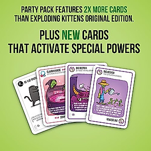 Zombie Kittens Card Game by Exploding Kittens - Fun Family Card Games for Adults Teens & Kids for Night Entertainment, 2-5 Players