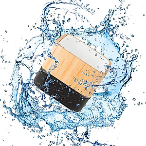 C-SLIDE Mini Wooden Bluetooth Speaker & Wooden Cellphone Amplifier Stand