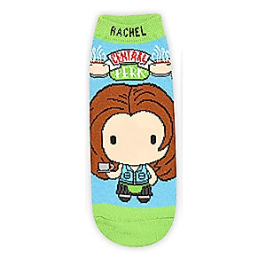 Hyp Friends TV Show Chibi Characters Juniors/Womens 6 Pack Ankle Socks
