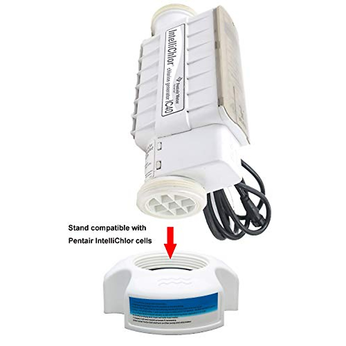 ATIE Pool Salt Cell Cleaner Acid Washing Stand GLX-CELLSTAND/520670 IntelliChlor Acid Washing Kit for Hayward Turbo Cells and Pentair Intellichlor Salt Chlorinator Cells