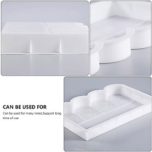 GANAZONO Cement Molds Fence Plastic Mold Concrete Brick Outdoor Cement Mould