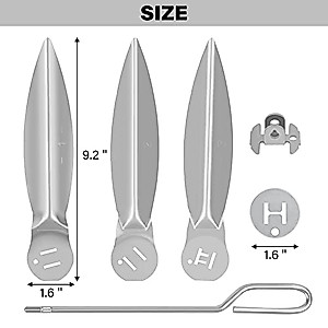 GARNETIN 22-1/2-Inch One-Touch Cleaning System Kit for Weber Charcoal Grills, 7444 Replacement Parts Grill Accessories for Weber Kettle Grills, Silver-USA Made