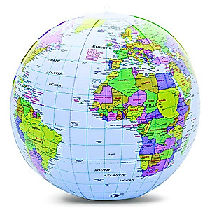 Tobar 7734 Inflatable Globe, Mixed