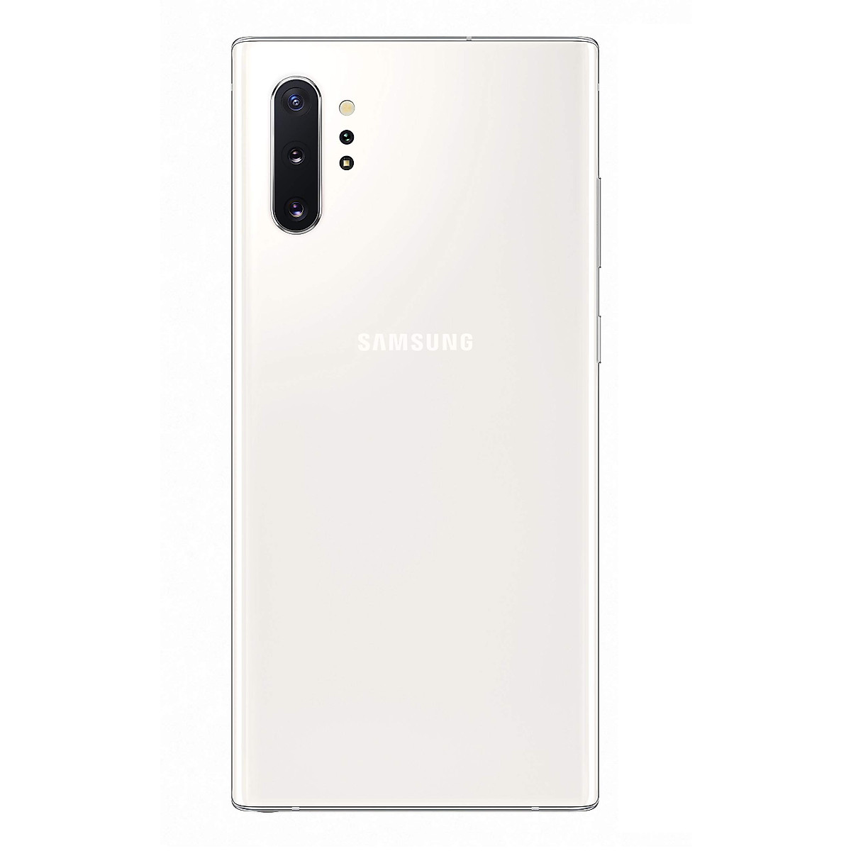 Samsung Galaxy Note 10+ Plus 4G Dual-SIM SM-N975F/DS 256GB (GSM Only, No CDMA) Factory Unlocked 4G/LTE Smartphone - International Version (Aura White) (Renewed)