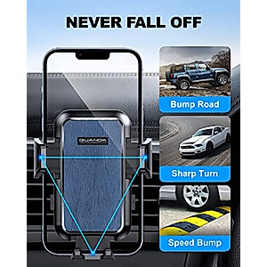 GUANDA TECHNOLOGIES CO., LTD. Cell Phone Stand, Desk Phone Holder, Phone Mount for Car Vent