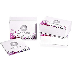 AOBOCO Sterling Silver Leverback Earrings Embellished with Crystals from Austria, Hypoallergenic Cushion Cut Square Crystal Earrings, Fine Anniversary Birthday Jewelry Gifts for Women (Aurore Boreale)