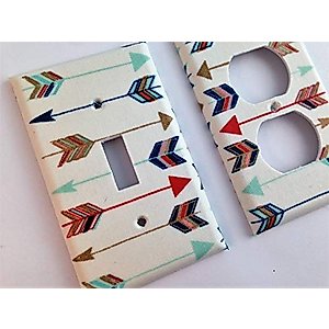 Follow Your Arrow Light Switch Cover Various Sizes Offered