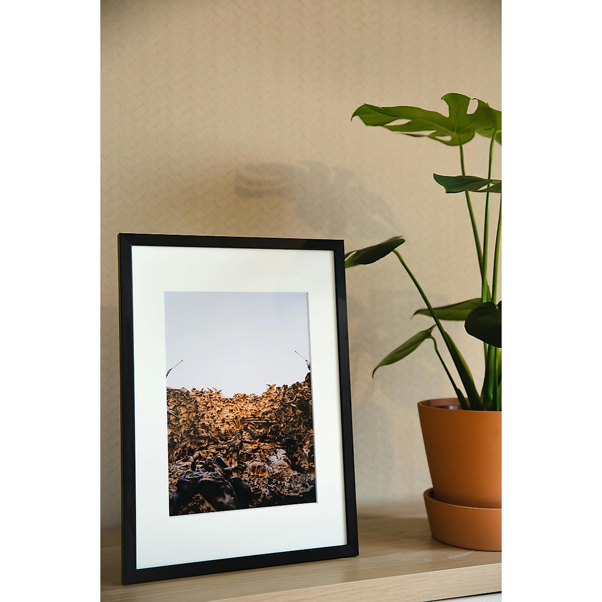 RC-Depot1-1 x Premium RC Glossy Photo Paper Roll 24 inch x 100 ft Wide Format Inkjet print (2024 New Upgrade, plastic film layer in the back, more durable more waterproof, no easy to get wrinkle)