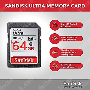 Nikon D5600 24.2MP DSLR Camera with 18-55mm and 70-300mm Lenses Bundled with 64GB SD Card, Filters, and Accessories (9 Items)