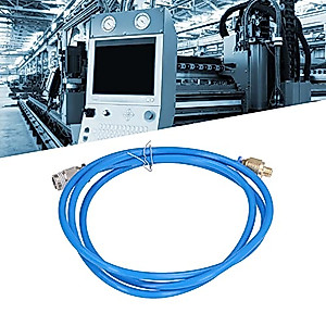 PTFE Tubing 2mm ID 4mm OD Printing Tube 3D Printer Filament Tube 2mm ID 4mm OD Set Kit with Cutter Blue