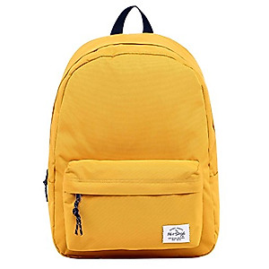 HotStyle SIMPLAY Classic School Backpack Bookbag, Goldenrod