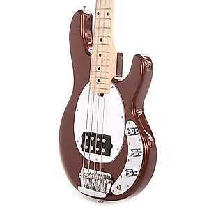 Sterling by Music Man 4 String Bass Guitar, Right, Dropped Copper (RAYSS4-DCP-M1)
