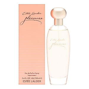 Estee Lauder Pleasures for Women Eau De Parfum Spray, Floral, 3.4 Fl Oz