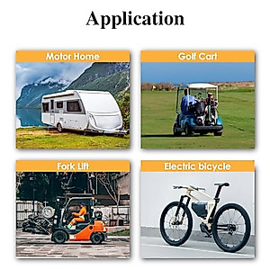 Jayron Lead Acid Battery Indicator Meter Gauge/Waterproof Battery Capacity Meter,Universal LCD Digital Battery Discharge Alert,Use for Golf Cart,Fork Lifts,Star Car,Club Car (36V)