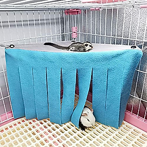 1 Pieces Guinea Pig Hideout Rat Corner Hideaway Peekaboo Toys Cage Accessories Hidden Habitat Tent Toys for Ferrets Chinchillas Sugar Glider Small Pet Animals