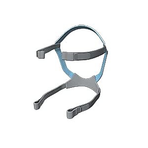 ResMed Quattro Air Headgear - Replacement Headgear for Quattro Air Full Face Mask - Small, Blue