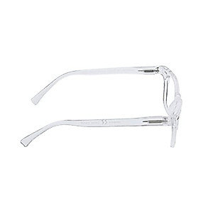 peepers by peeperspecs mens Strut Blue Light Blocking Reading Glasses, Clear, 48 US