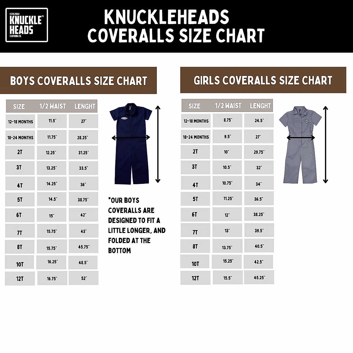 Born to Love Knuckleheads Kids Monkey Coverall Mechanic Photoshoot Overall for Boys & Girls Jumpsuit Baby Outfit (2T, Blue Boy)