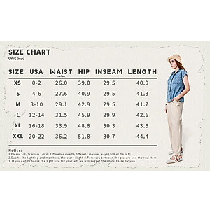 CHARTOU Women's Summer Drawstring Waist Wide Leg Loose Cotton Linen Palazzo Pants (Large, White)