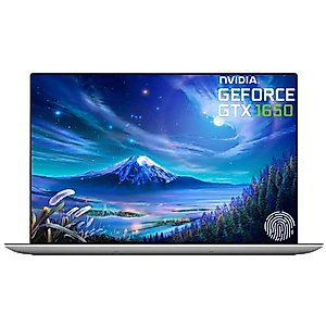 Dell XPS 9500 15.6" FHD Non-Touch Business Laptop, 10th Gen Intel i7-10750H, Windows 11 Pro, 32GB RAM, 1TB SSD, NVIDIA GeForce GTX 1650 Ti, Fingerprint Reader, Backlit Keyboard