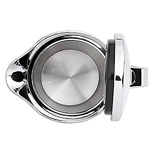 Double Insulated Gravy Boat - Stainless Steel Sauce Jug with Hinged Lid Hinged Lid Ideal for Gravy or Cream at Thanksgiving (450ML/16 OZ)